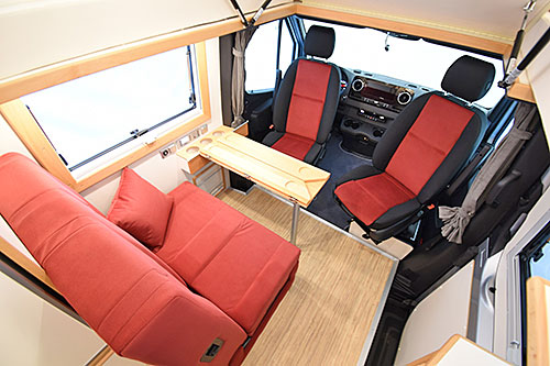 CS-Reisemobile - Wohnmobil CORONA auf Basis von MB Sprinter Kastenwagen